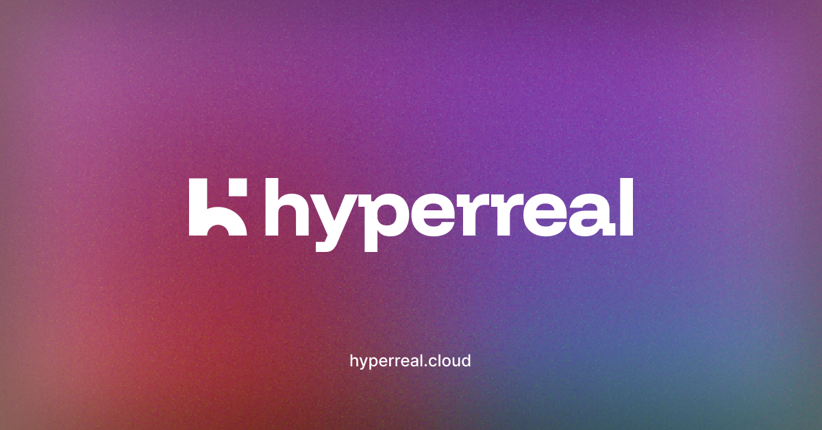 hyperreal - We develop digital destinations that stand out from the crowd.